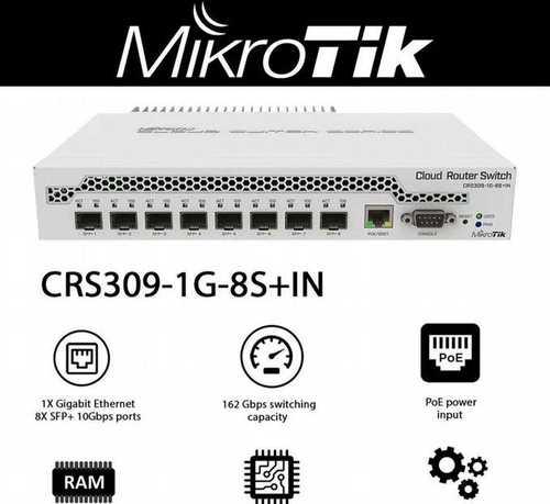 Mikrotik CRS309-1G-8S+IN