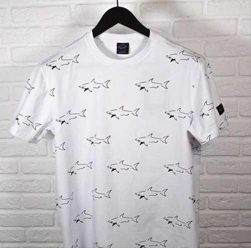 Мужская футболка Paul & Shark (чёрная и белая)