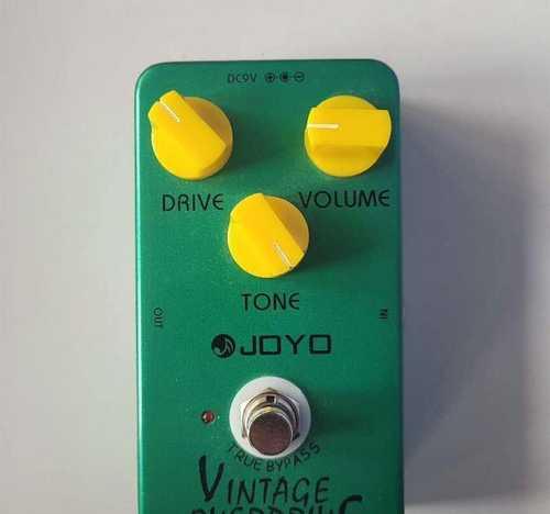 Гитарная педаль эффектов Joyo Vintage Overdrive