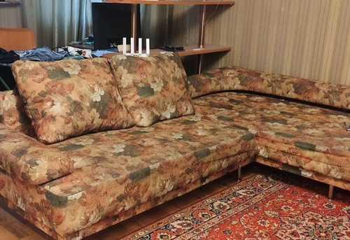 Большой угловой диван бу бесплатно