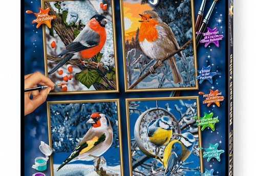 Картины по номерам - Schipper - Птицы зимой