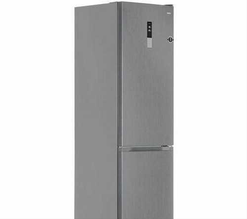 Холодильник с морозильником dexp RF-cn350dmg/S сер