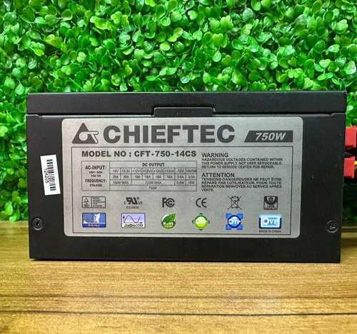 Блок питания ATX 750Wt Chieftec