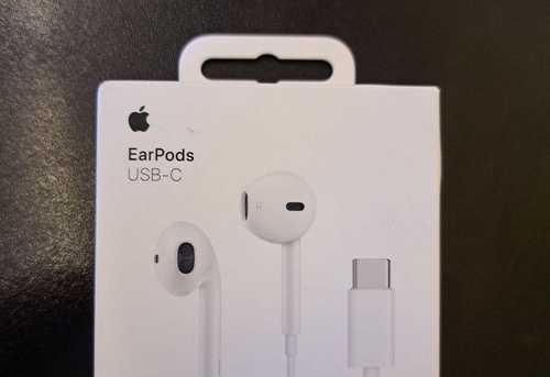 Наушники apple earpods usb c