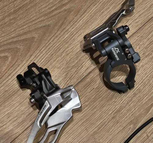 Передний переключатель Shimano Deore, sram x7