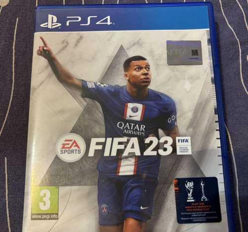 Диск "Fifa 23" на ps4