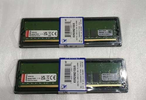 Опер память Kingston DDR4 KVR29N21S8/8;16Гб(2*8Гб)