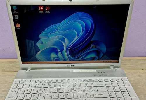 Ноутбук Sony Vaio Intel core i3