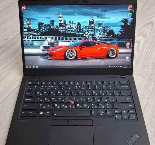 ThinkPad X1 Carbon Gen 7 i7 16/512 LTE акб100