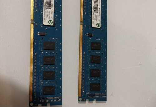 Оперативная память ddr3 ramaxel 4GBx2 1600