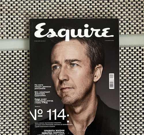 Журнал Esquire 2015 года