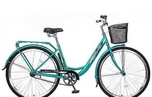 Велосипед 28" MaxxPro onix city 850-6 бирюз/черный