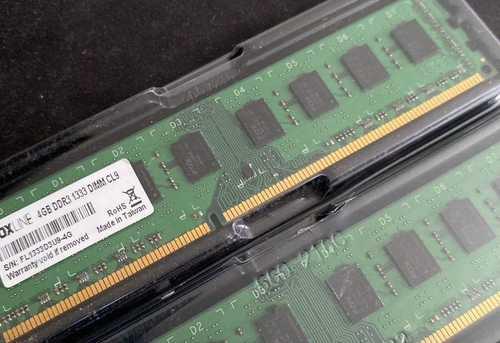 Оперативная память ddr3 4 gb foxline(foxxon)