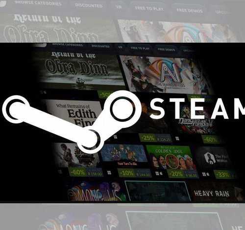 Смена региона Steam, любые игры Steam