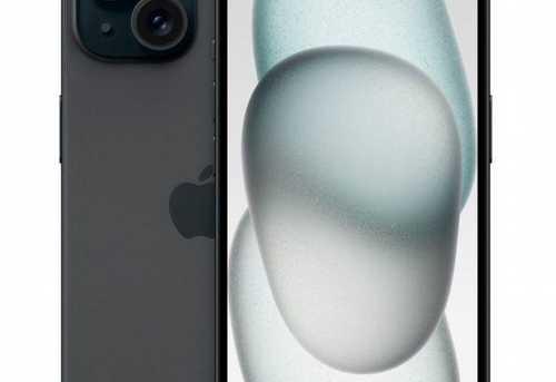 Смартфон Apple iPhone 15 128 гб, Dual SIM, черный