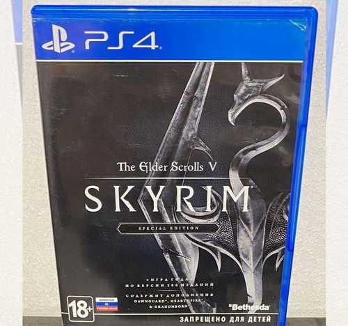 The Elder Scrolls V Skyrim special edition ps4