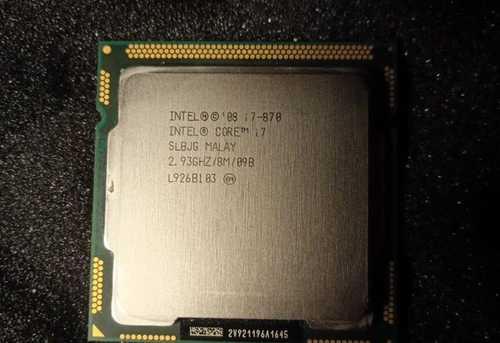 Intel core i7-870