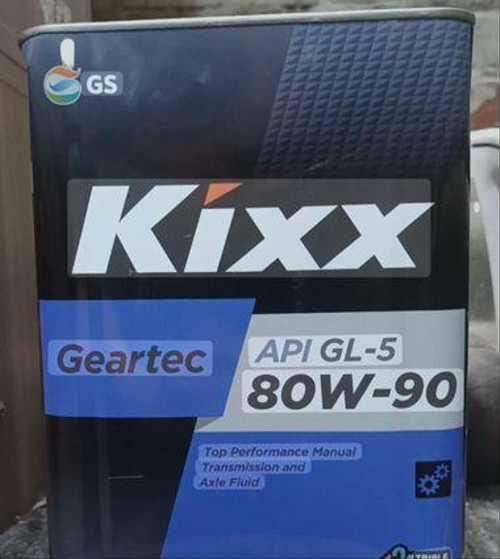 Масло трансмиссионное kixx geartec 80w90 API GL-5