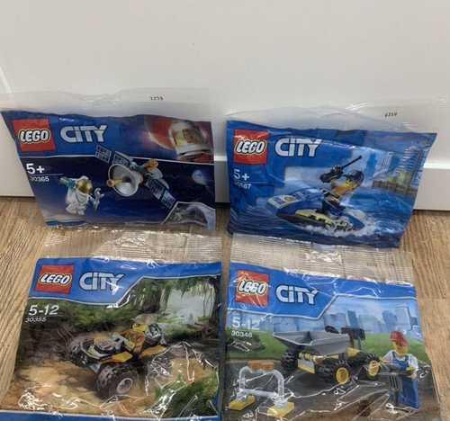 Lego city полибэги,новые цена за 1шт