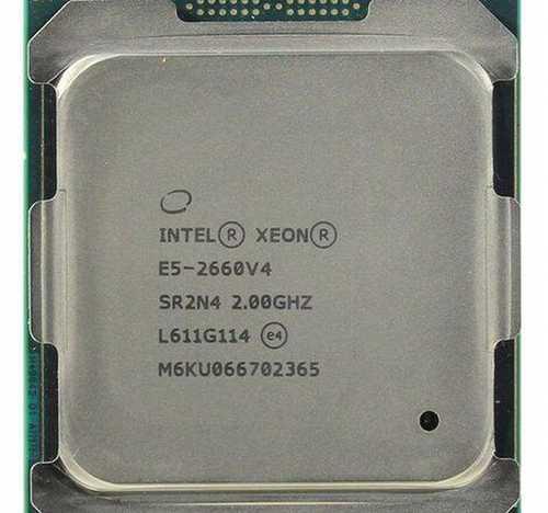 Процессор Intel Xeon E5-2660v4 (2011v3, 2.0-3.2GHz, 14c/28t)