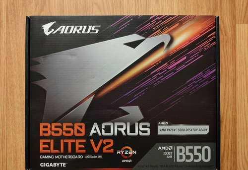 Комплект B550 Aorus + Ryzen 5700X (new)