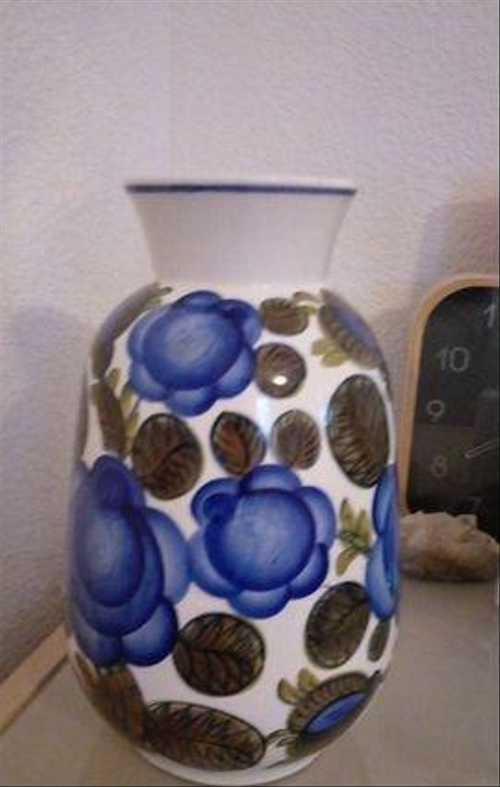 Фарфоровая большая ваза СССР зик