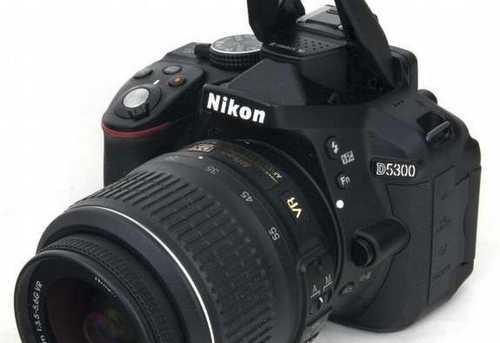 Зеркальный фотоаппарат nikon d5300+ чехол