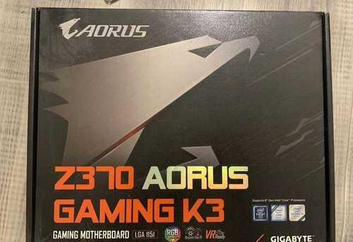 Z370 aorus gaming k3