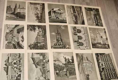 Плакаты Москва Виды города 1955 год Изогиз альбом