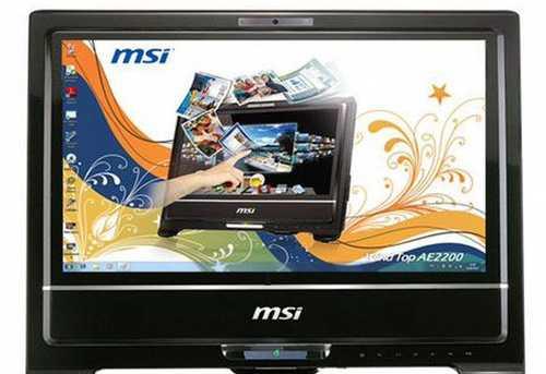 Моноблок MSI 22" Full HD сенсор 4 ядра 4Gb Win 10