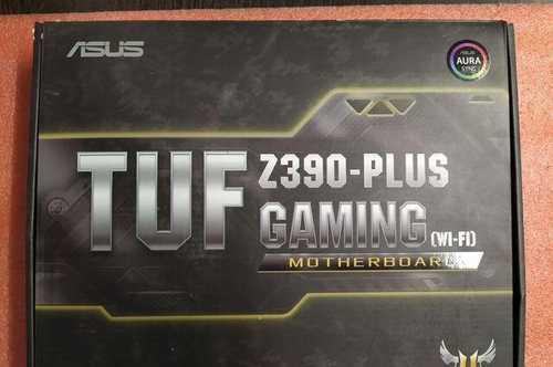 Asus TUF Z390-plus gaming (WI-FI) с гарантией