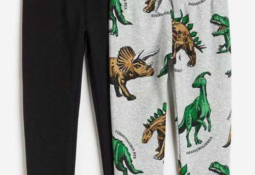 H&M комплект новых штанишек 110 116