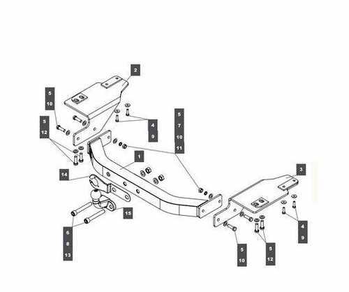 Фаркоп Baltex для Toyota Land Cruiser Prado Black