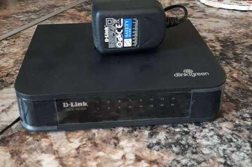 Коммутатор D Link Des1016A