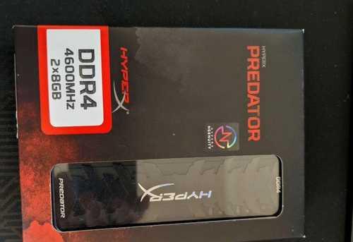 Ddr4 16gb 4600mhz Kingston hyperx predator rgb