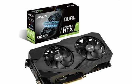 Видеокарта Asus VGA Dual GeForce RTX2060 6GB