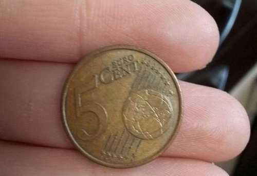 Монета 1999.5 центов