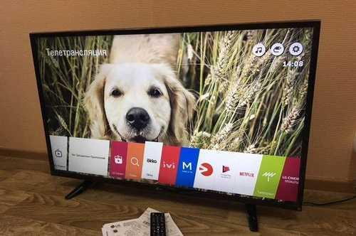 Телевизор LG SmartTV 110см 4K UltraHD wifi, HDR