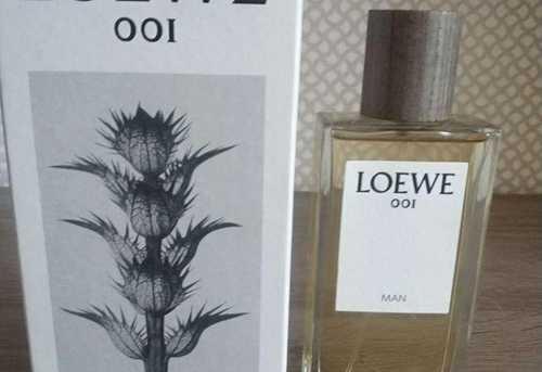 Loewe 001 man парфюмерная вода 100мо