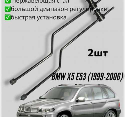 Тяги дверных ручек BMW X5 E53 (1999-2006)