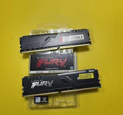 DDR4 Kingston Fury Beast 64GB 3600Mhz (32 32)