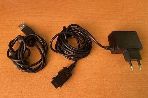 Зарядка Pantech PTA-110 + USB data кабель