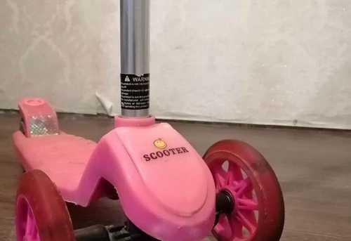 Самокат детский трехколесный scooter
