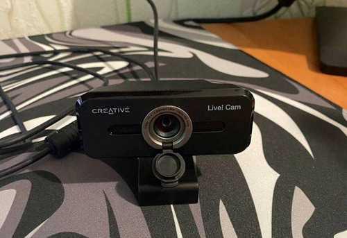 Веб-камера creative live cam sync 1080p v2