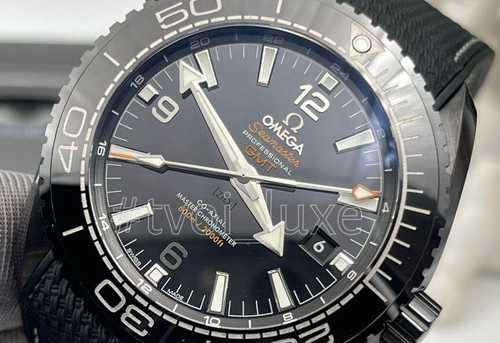 Часы Omega Seamaster Planet Ocean GMT Deep Black