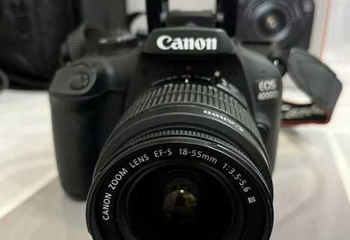 Зеркальный фотоаппарат canon eos 4000