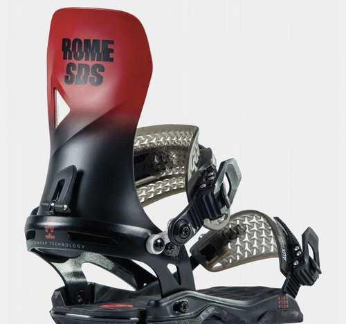 Крепления для сноуборда rome SDS vice agent black