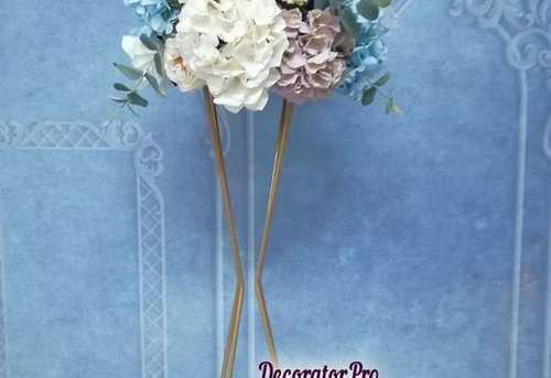 Стойка Подставка для цветов для гостей на стол