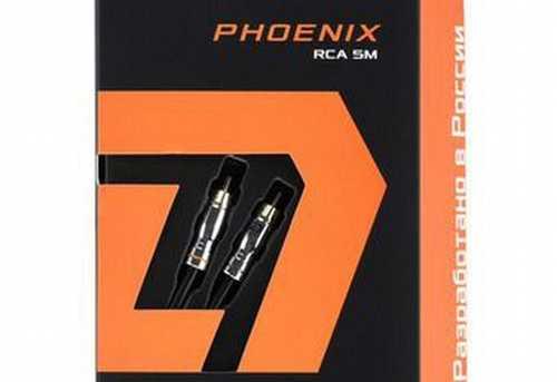 Межблочный кабель DL Audio Phoenix 2RCA-5M (медь)