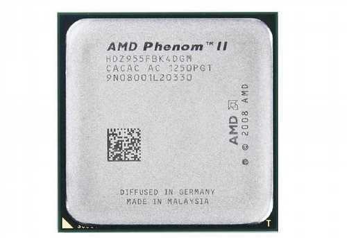 AMD Phenom II X4 955 AM3, 4 x 3200 мгц
